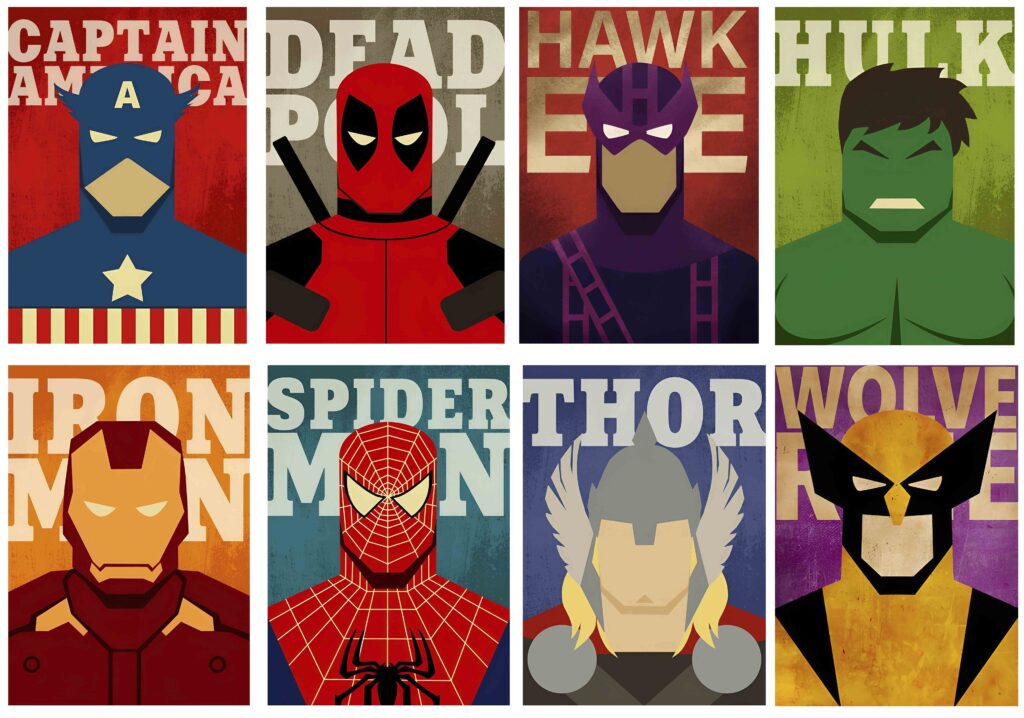 Marvel Poster Pack – Drapster