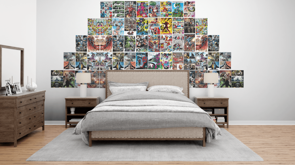 Marvel Comic Poster Wall Collage – Drapster