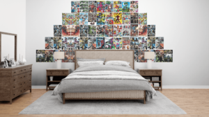 Marvel Comic Poster Wall Collage – Drapster