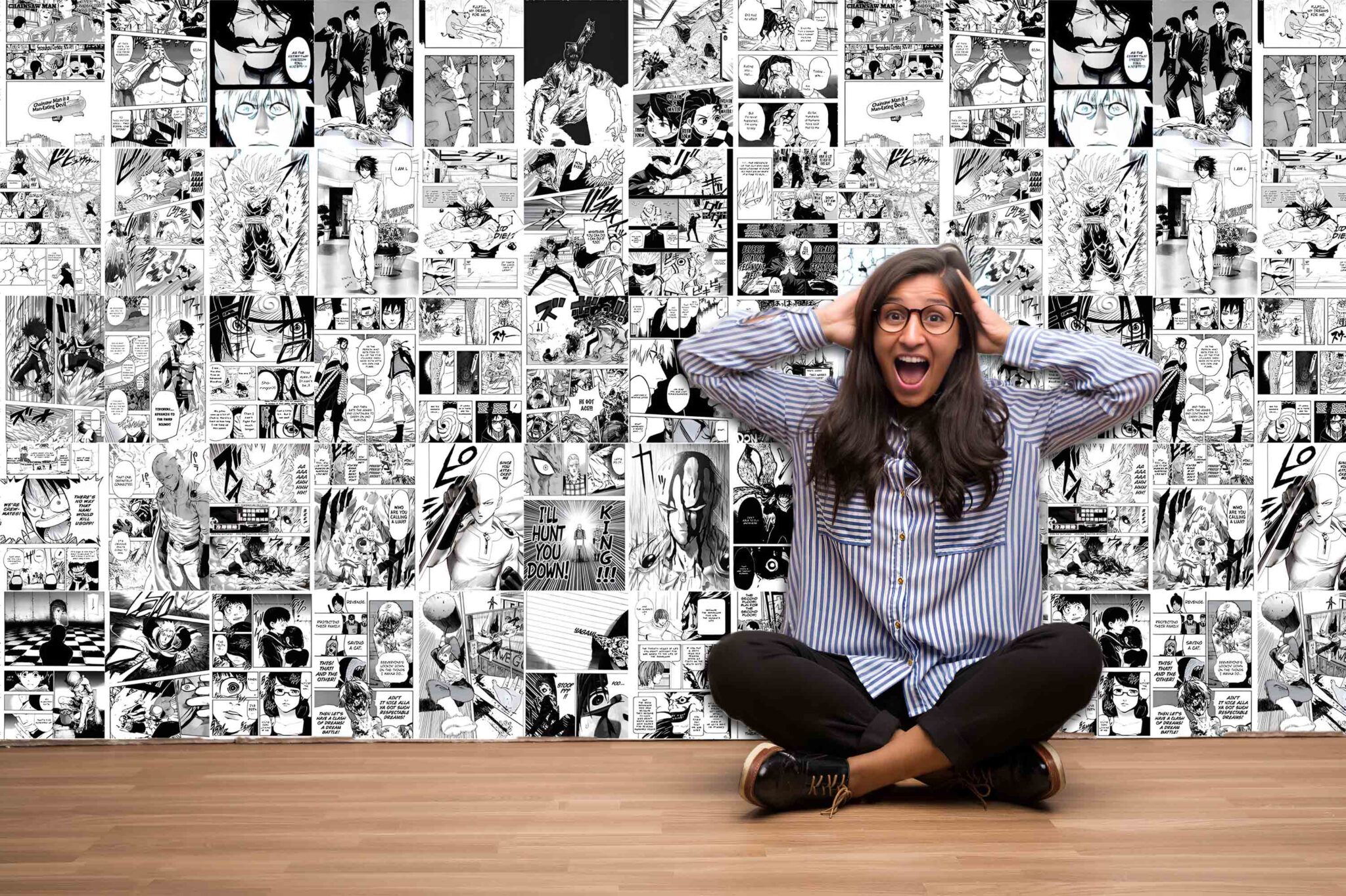 Manga Comic Poster Wall Collage – Drapster