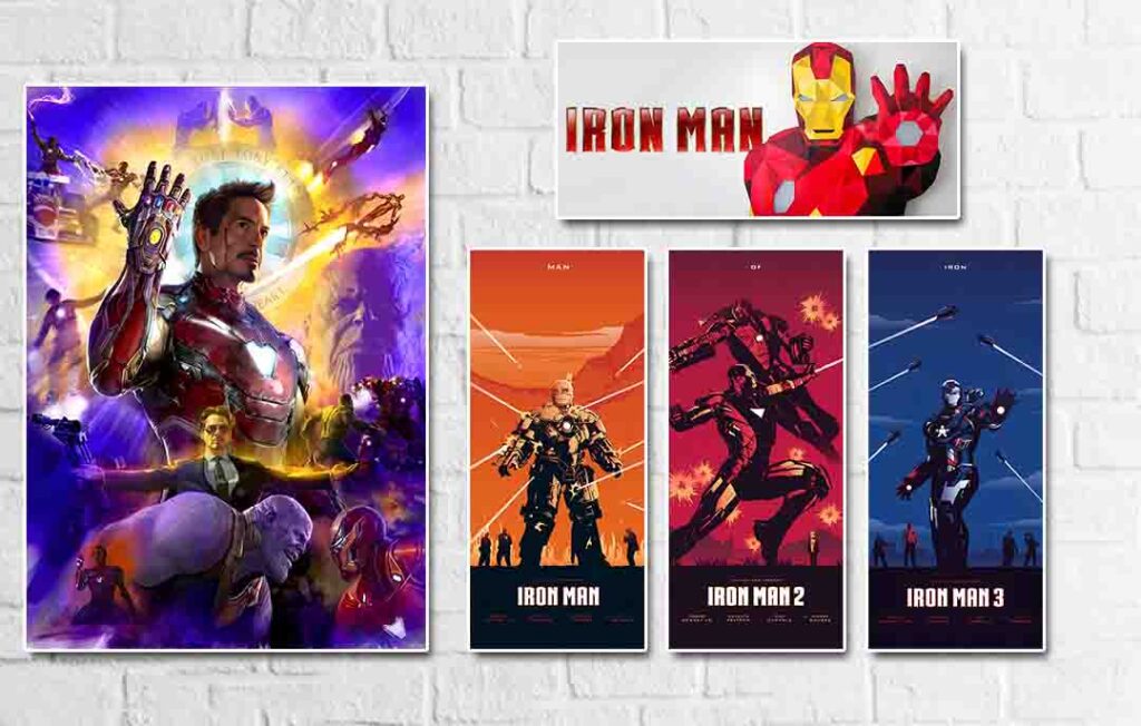 Iron Man Tony Stark Tribute Poster Pack – Drapster