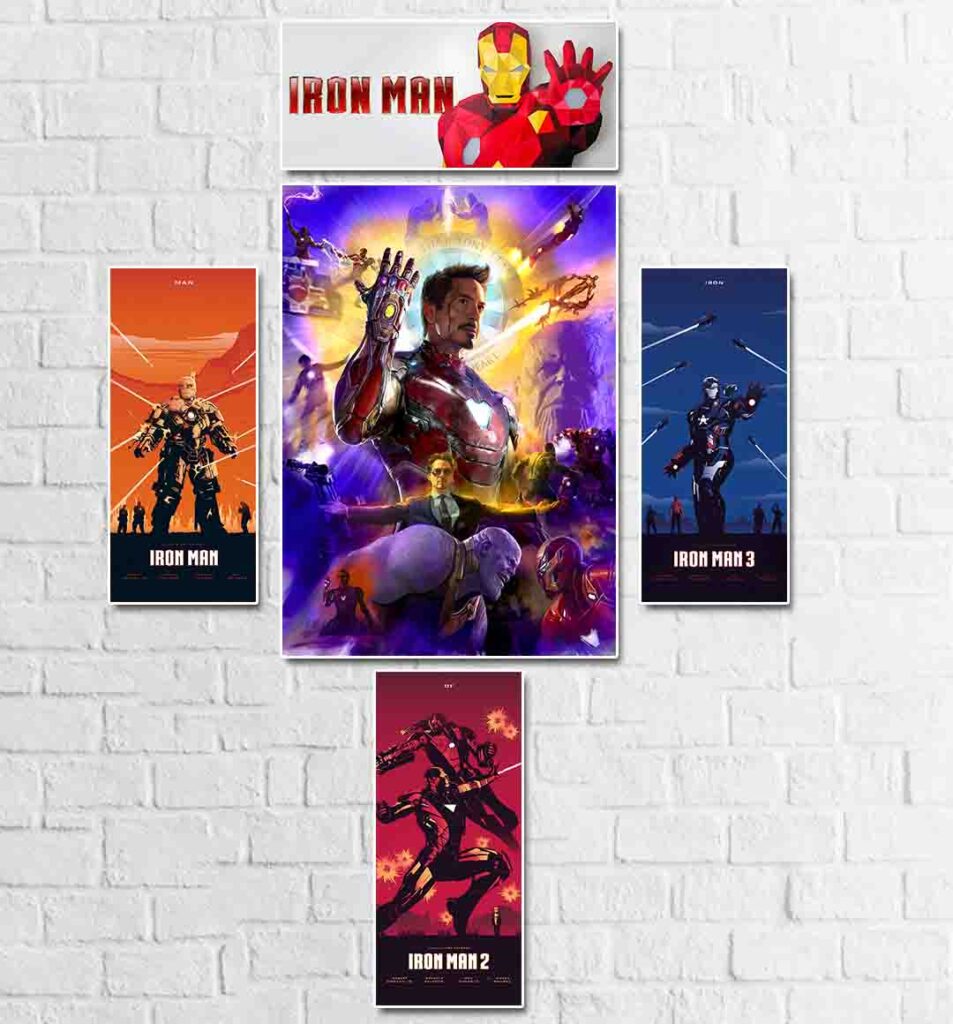 Iron Man Tony Stark Tribute Poster Pack – Drapster