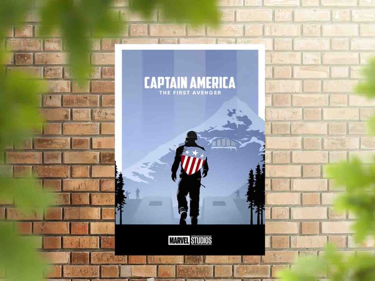 Captain America the First Avengers Single Poster | 13×19 inches | 300 ...