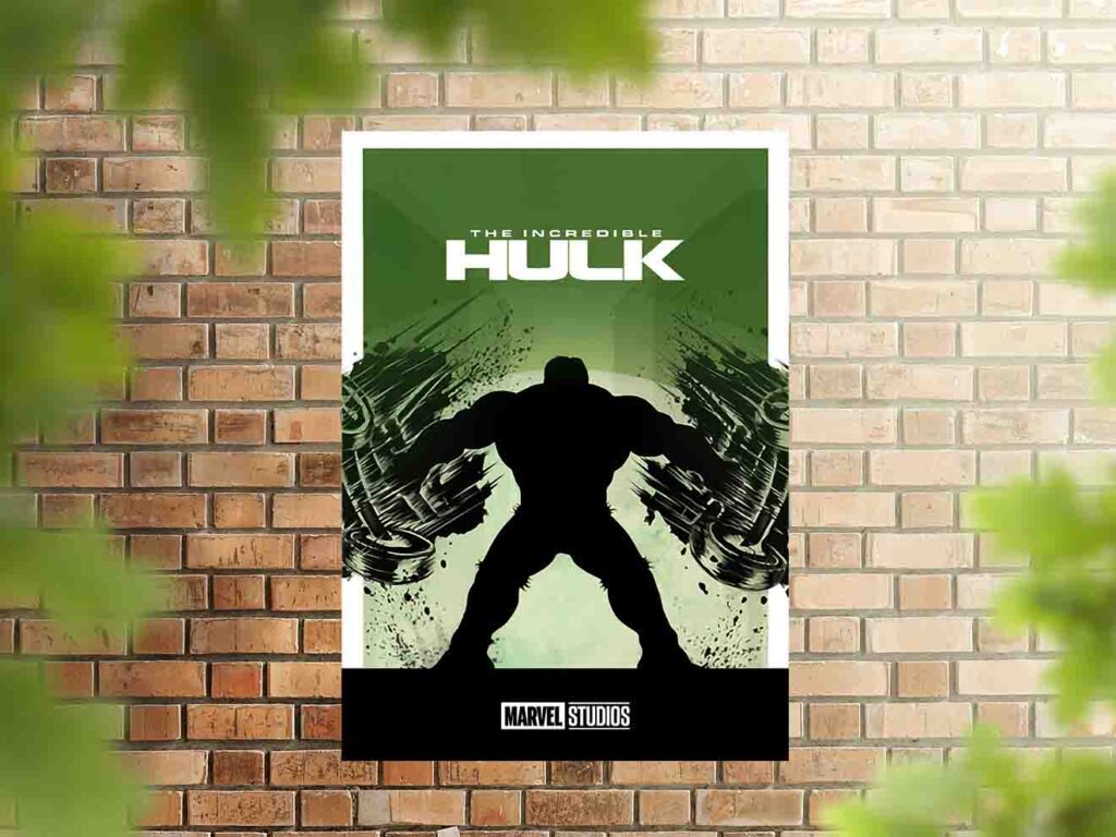 Hulk Single Poster | 13×19 inches | 300 GSM | Laminated – Drapster