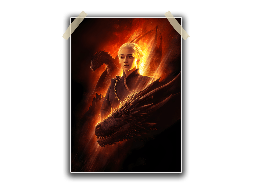 Game of Thrones Character Poster V11 Single Poster | 13×19 inches | 300 ...