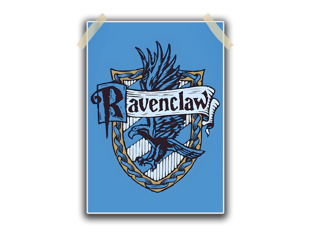 House Ravenclaw Harry Potter Single Poster | 13×19 inches | 300 GSM ...