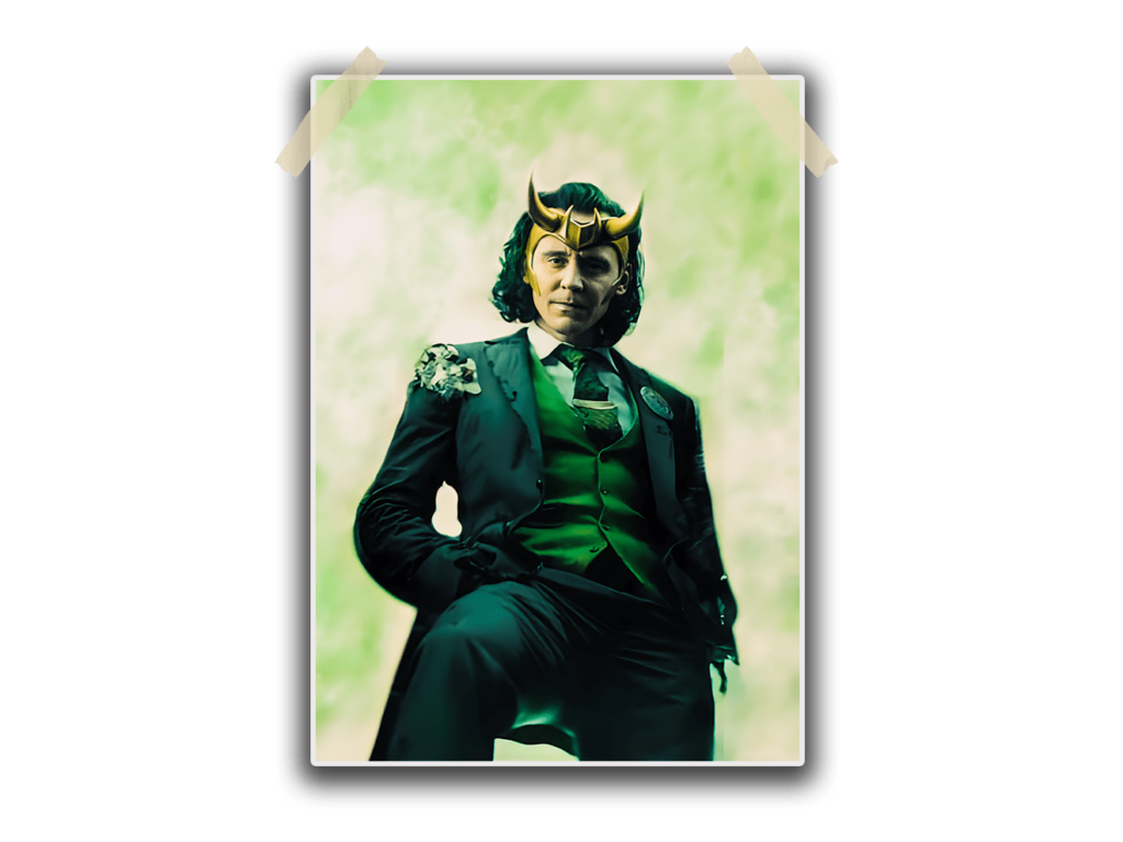 Loki President Variant Single Poster | 13×19 inches | 300 GSM ...