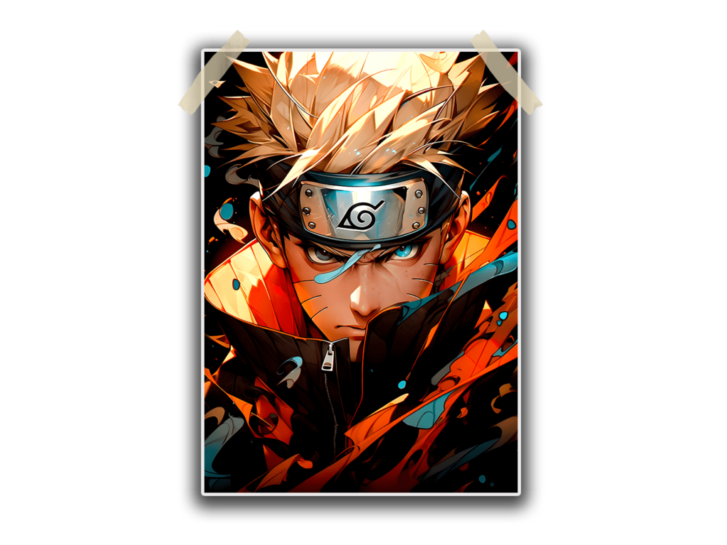Naruto Poster v1 Single Poster | 13×19 inches | 300 GSM | Laminated ...