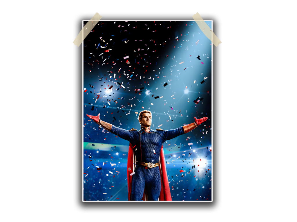 The Boys – Homelander Season 4 Single Poster | 13×19 inches | 300 GSM ...