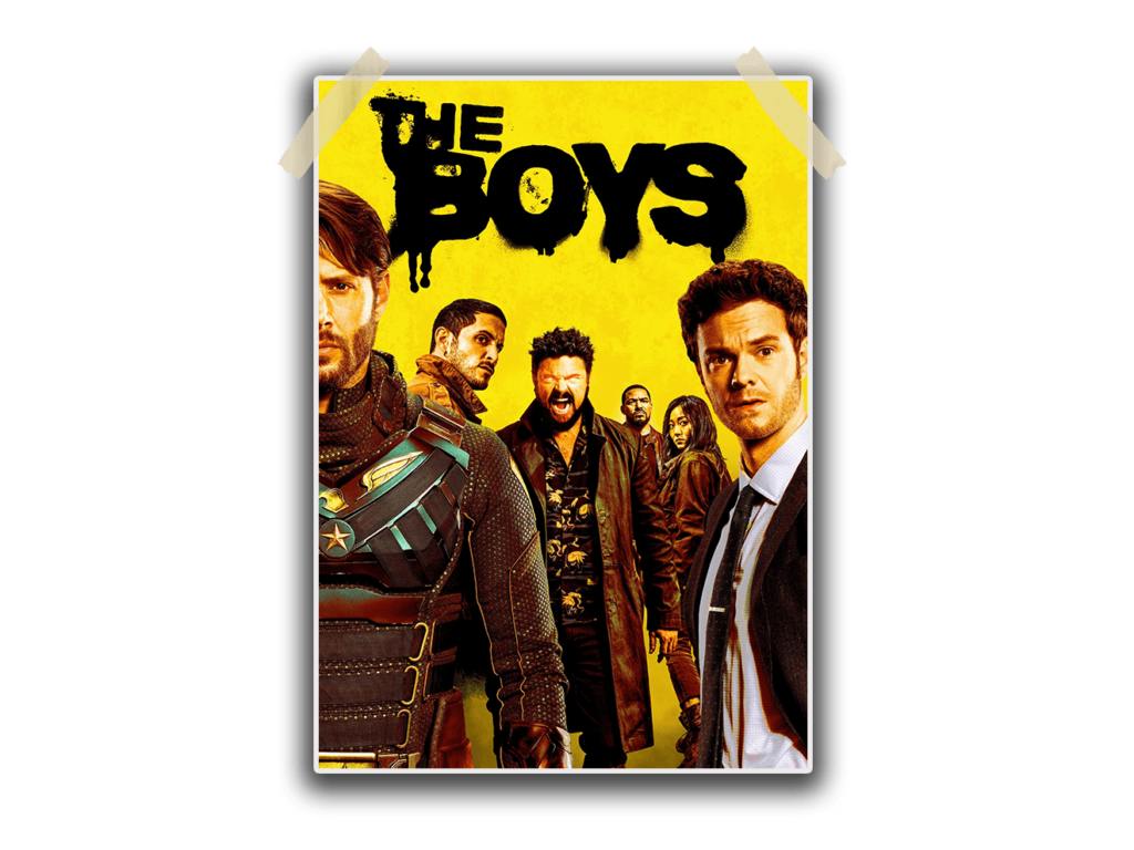 The Boys V1 Single Poster | 13×19 inches | 300 GSM | Laminated – Drapster