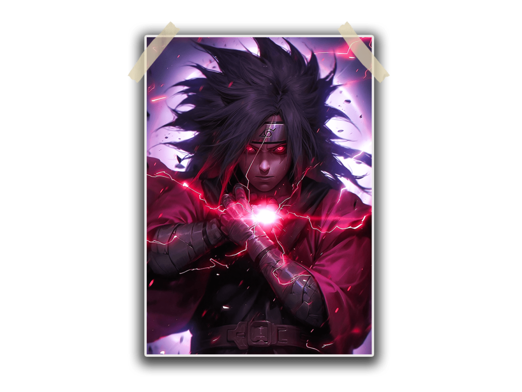 Naruto – Madara Single Poster | 13×19 inches | 300 GSM | Laminated ...