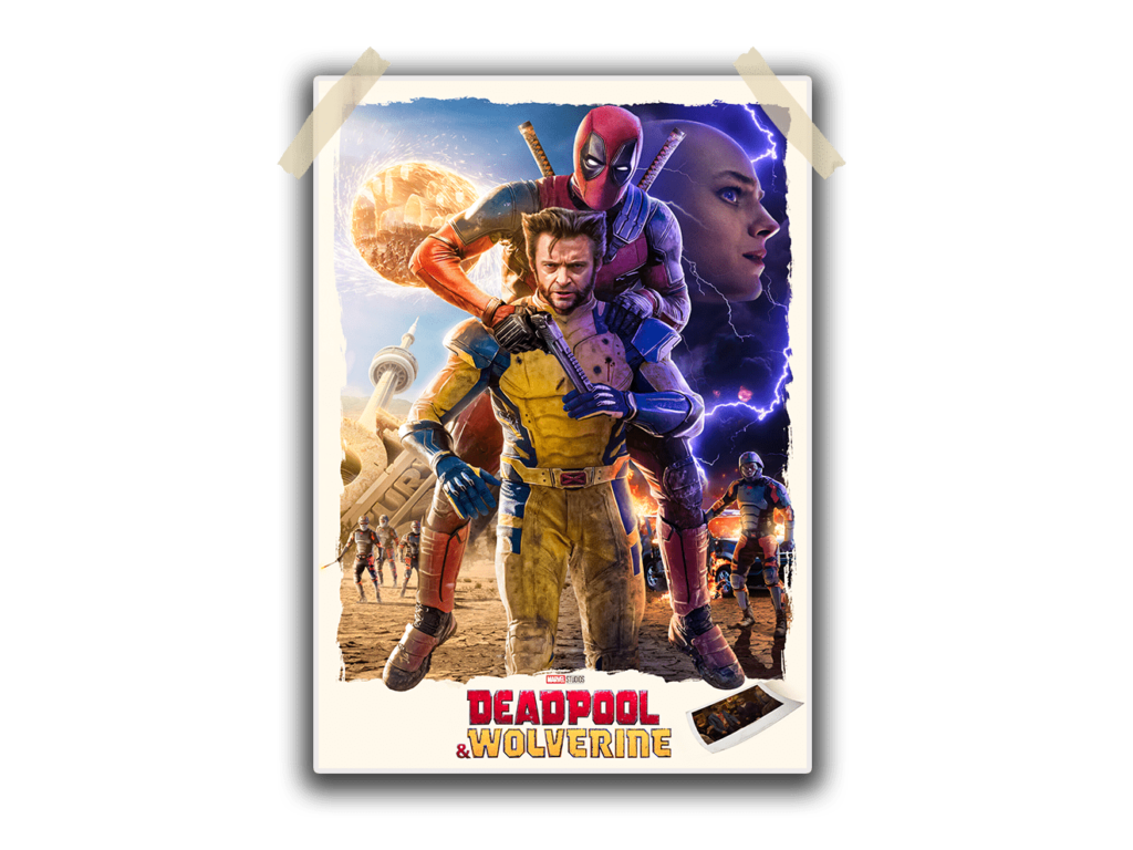 Deadpool and Wolverine 2 Single Poster | 13×19 inches | 300 GSM ...